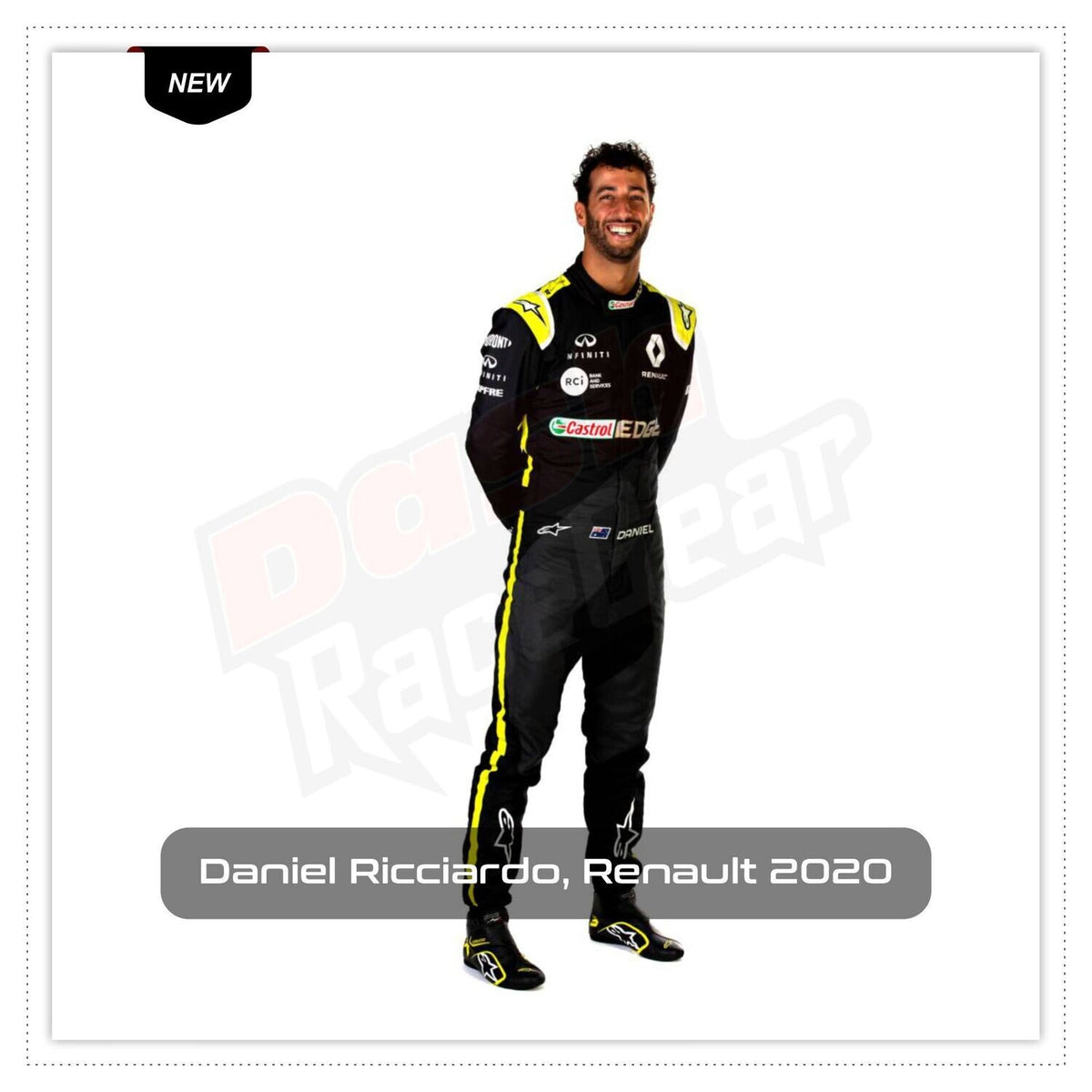 Daniel Ricciardo Renault 2020 Race Suit – fr1 Racewear